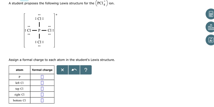 Solved A student proposes the following Lewis structure for | Chegg.com