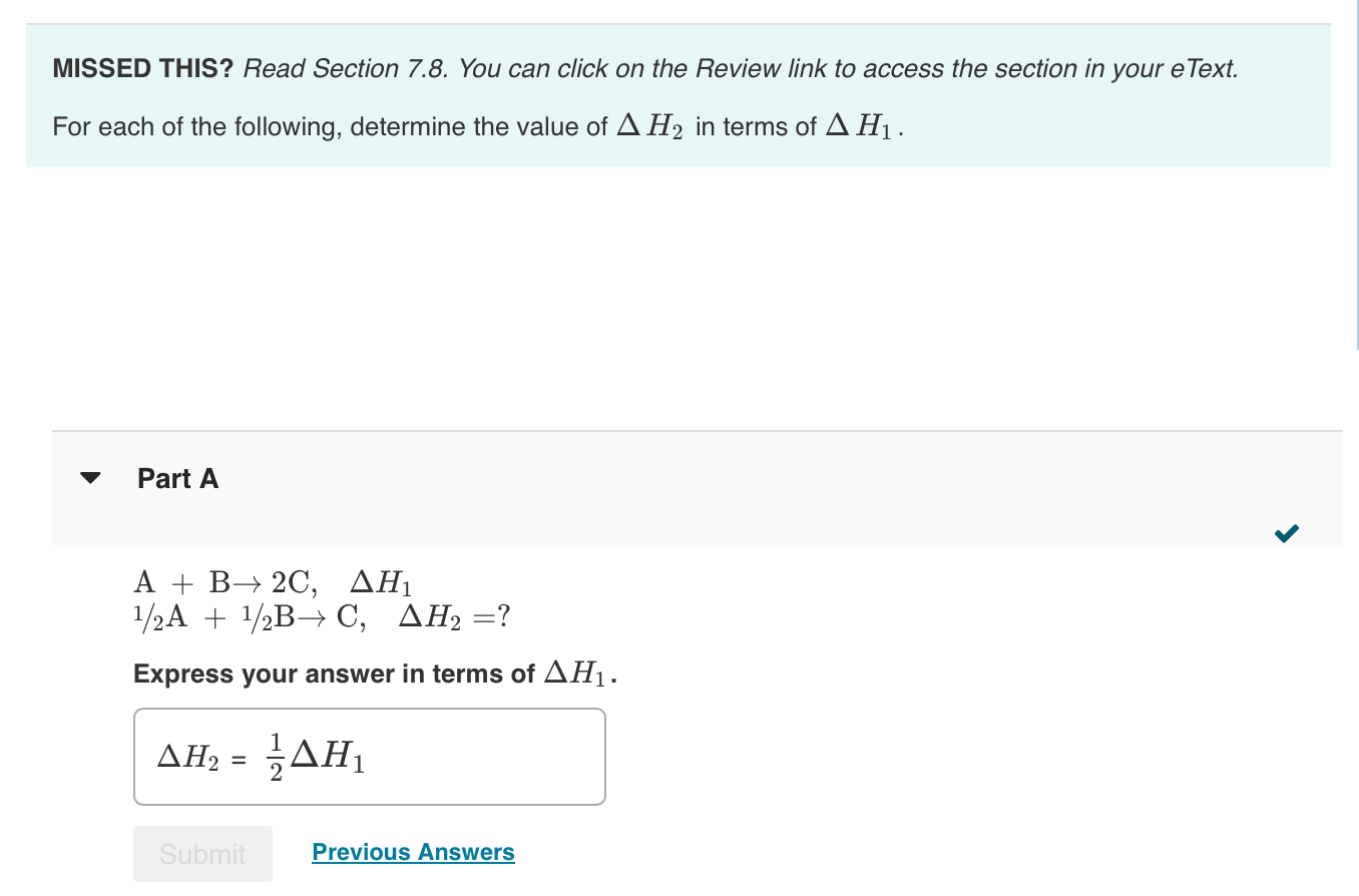Solved MISSED THIS? Read Section 7.8. You can click on the | Chegg.com