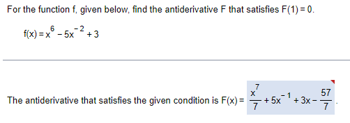 Solved For the function f, given below, find the | Chegg.com