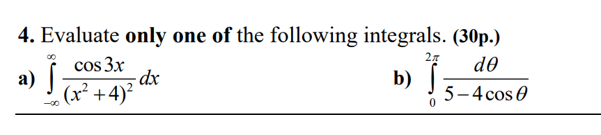 Solved ADVANCED THEORY OF COMPLEX FUNCTIONS Hello .. could | Chegg.com