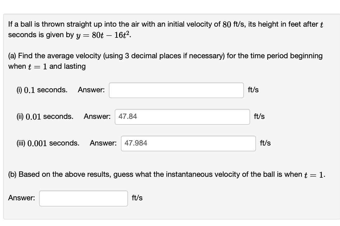 Solved If a ball is thrown straight up into the air with an | Chegg.com