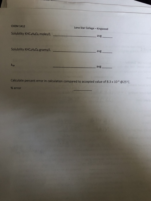 Solved orma CHEM 1412 Lone Star College-Kingwood SOLID | Chegg.com