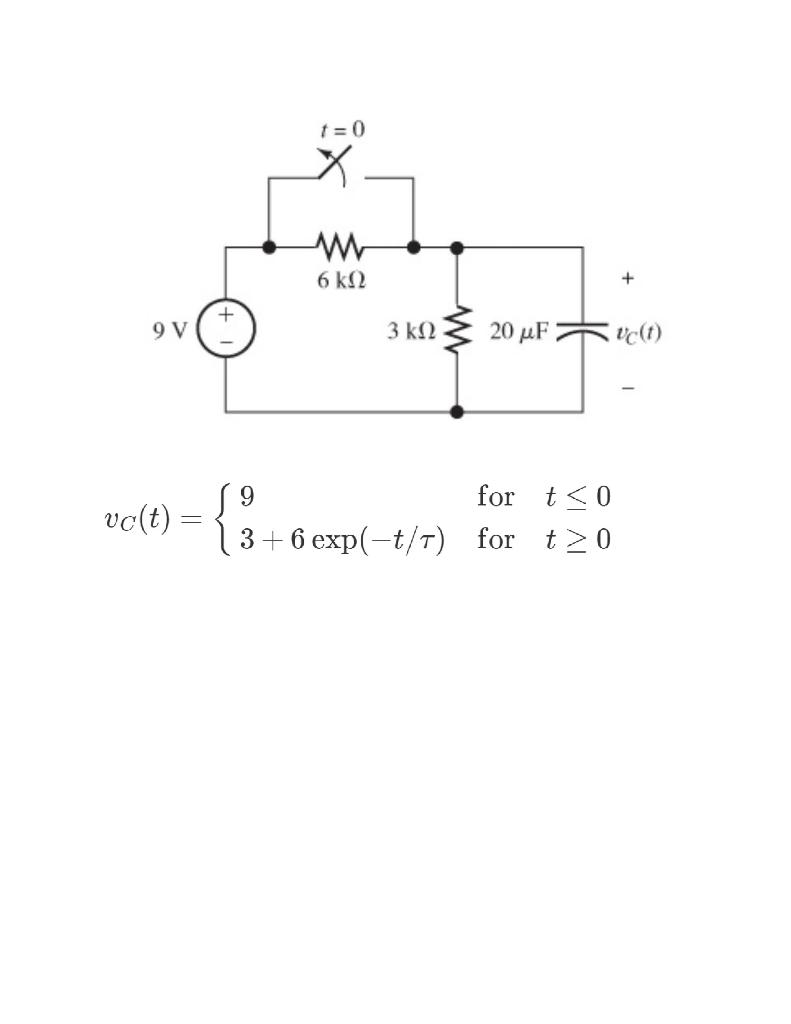 Solved Sketch vC(t) for -80≤t≤≤t≤160 ms. Plot the points for | Chegg.com