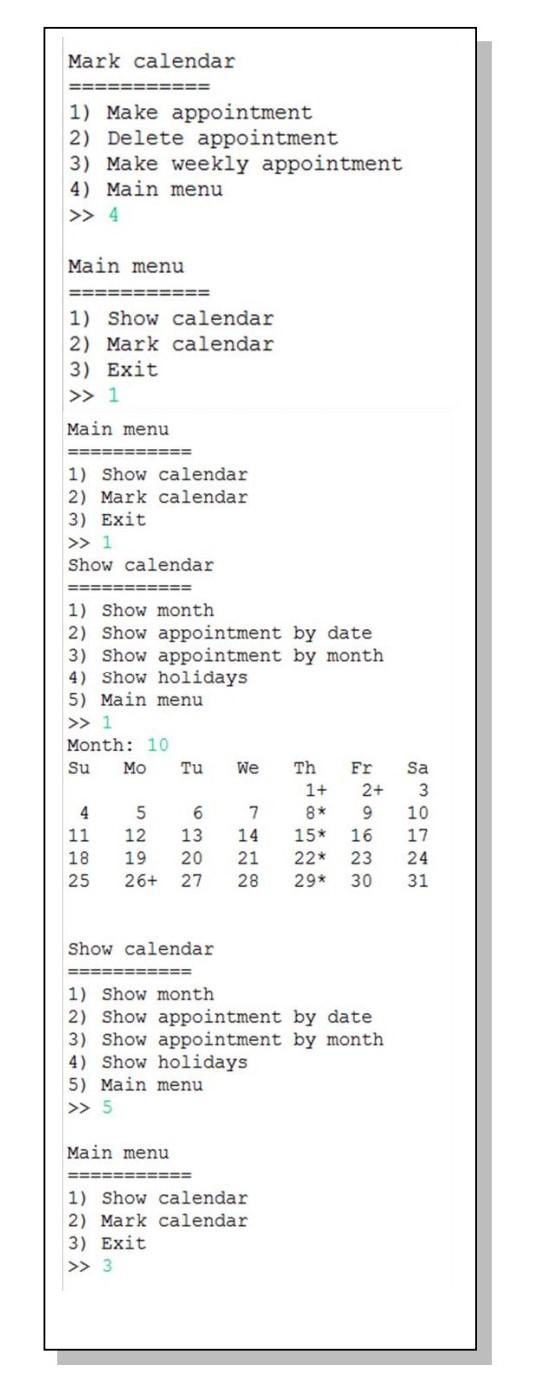 Solved Calendar Calendar is a tool that helps keeping track | Chegg.com