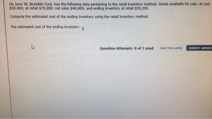 Solved Brief Exercise 6-11 6-5 6-6 6-10 6-11 6-12 Your | Chegg.com Solved Brief Exercise 6-11 6-5 6-6 6-10 6-11 6-12 Your | Chegg.com