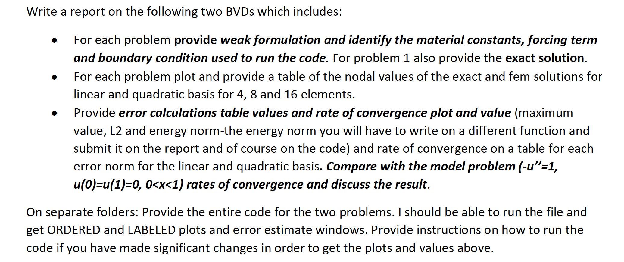 Solved Write a report on the following two BVDs which | Chegg.com