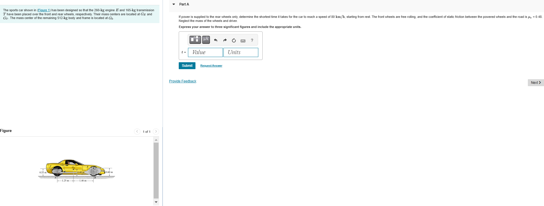 Solved If power is supplied to the rear wheels only, | Chegg.com