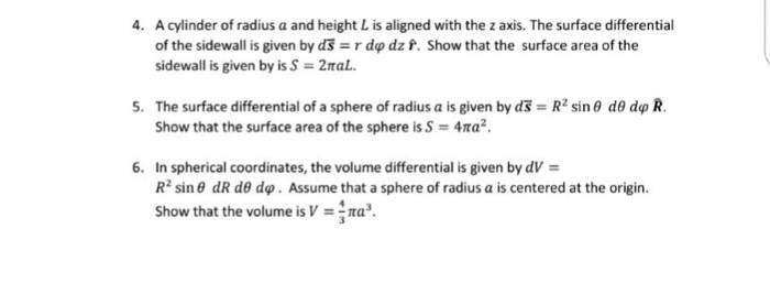 solved-a-cylinder-of-radius-a-and-height-l-is-aligned-with-the-z-axis-the-surface-differential