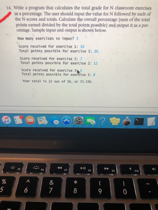 Solved C++ Write a program that calculates the total grade | Chegg.com