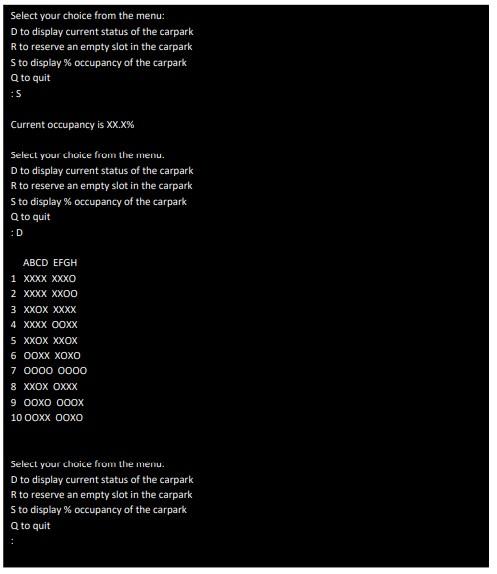 Solved An automated car park (parking lot) is controlled | Chegg.com
