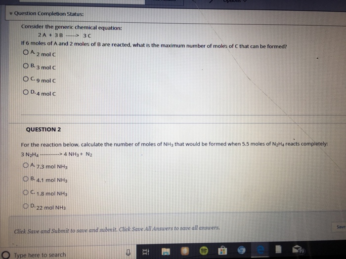 Solved * Question Completion Status: Consider the generic | Chegg.com