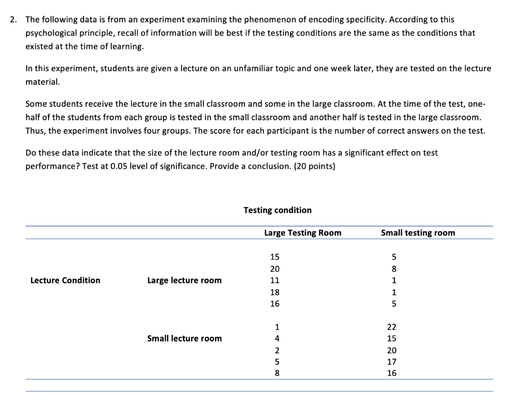 Solved For problems 1 and 2, perform hypothesis testing | Chegg.com