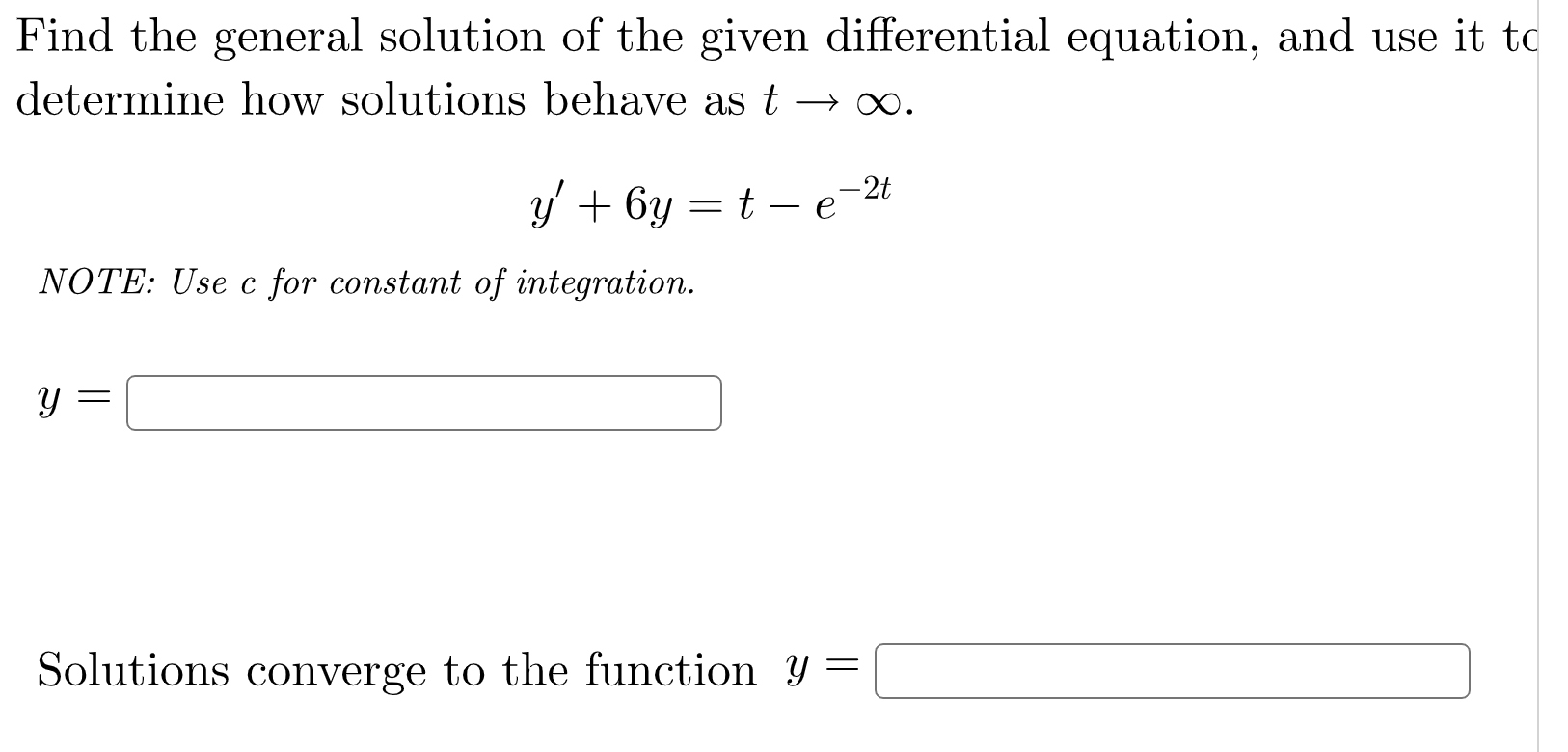 Solved Find the general solution of the given differential | Chegg.com