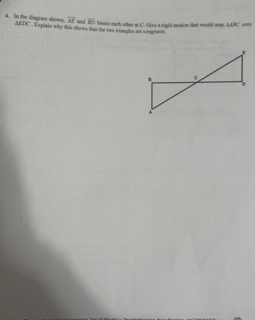 Solved 3. In the following diagram, AABC has been | Chegg.com
