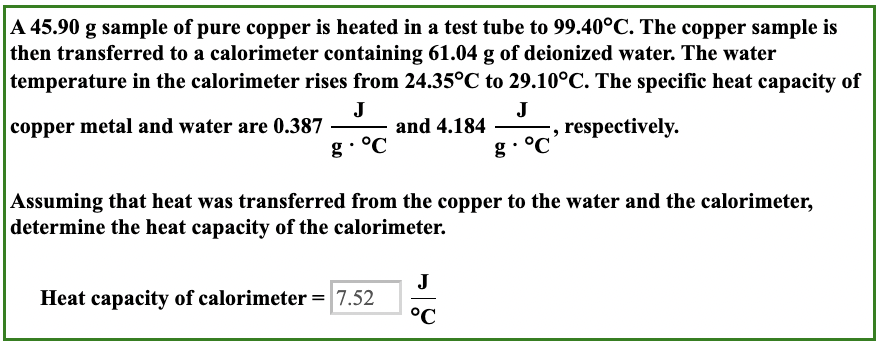 Solved A 45.90 g sample of pure copper is heated in a test | Chegg.com