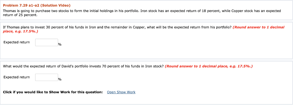 Solved Problem 7.29 a1-a2 (Solution Video) Thomas is going | Chegg.com