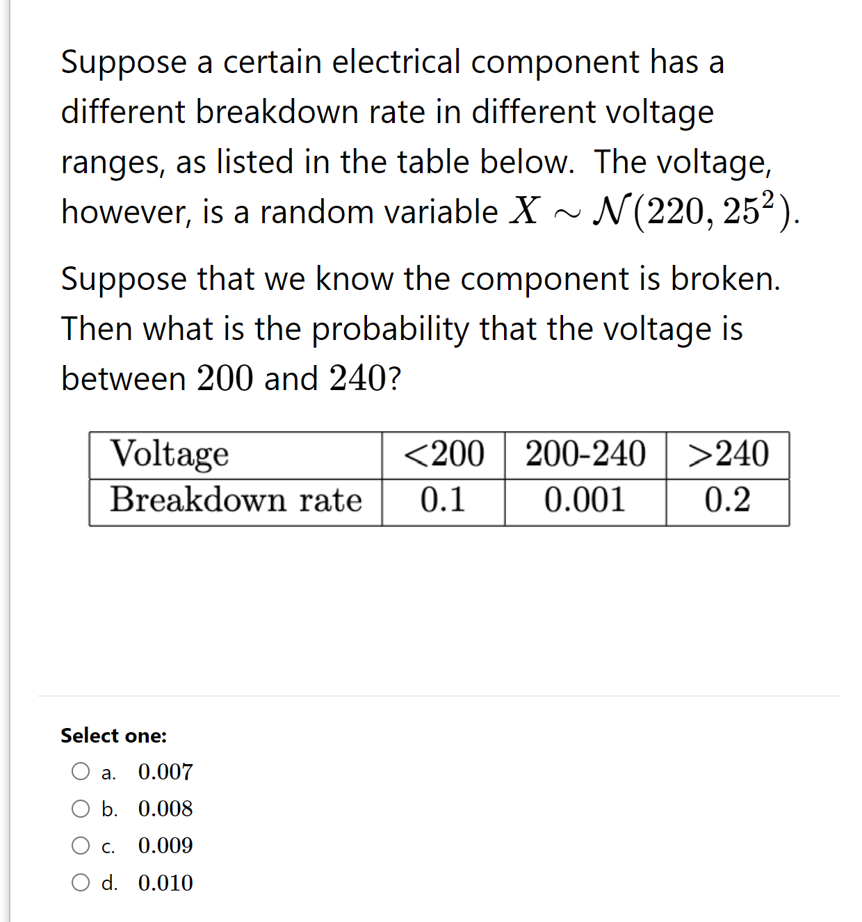 Solved Suppose a certain electrical component has a | Chegg.com