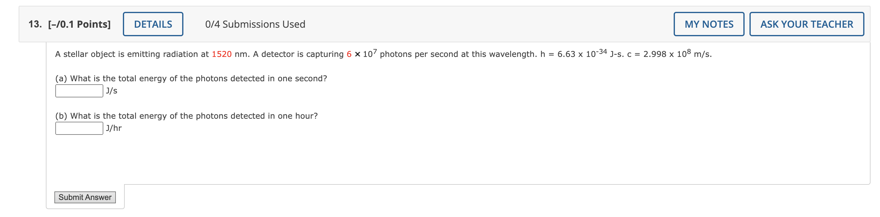 Solved [-/0.1 Points] 0/4 Submissions Used (a) What is the | Chegg.com