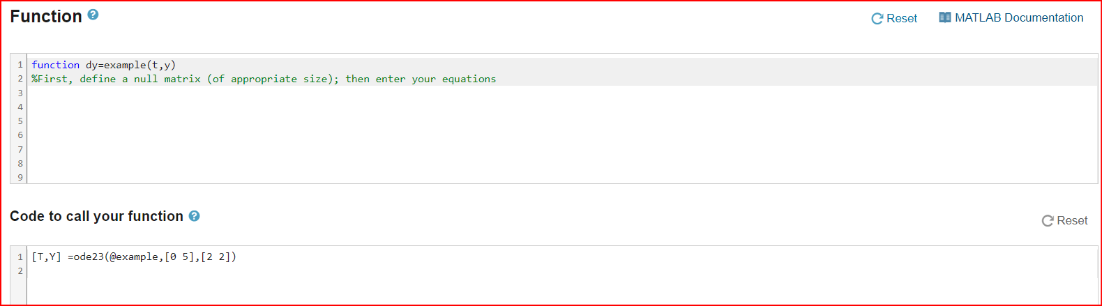 Solved Solve a System of Differential Equations - MATLAB \& | Chegg.com