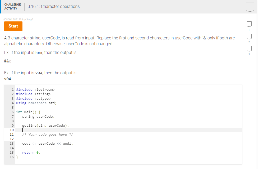 A 3 character String UserCode Is Read From Input Chegg