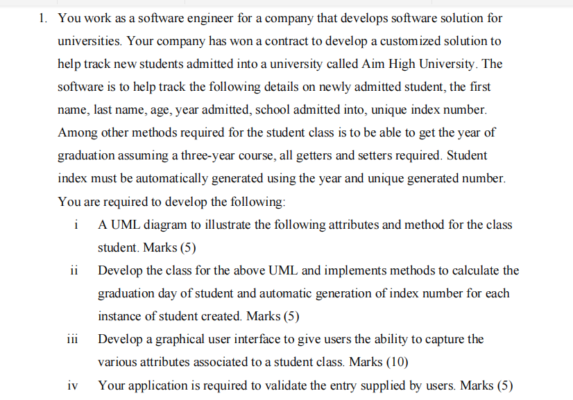 PROBLEM IN JAVA For GUI use JavaFx and write the code | Chegg.com