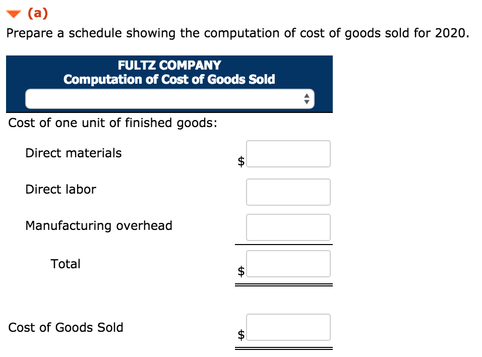 Solved Exercise 9-13 (Part Level Submission) (Video) Fultz | Chegg.com