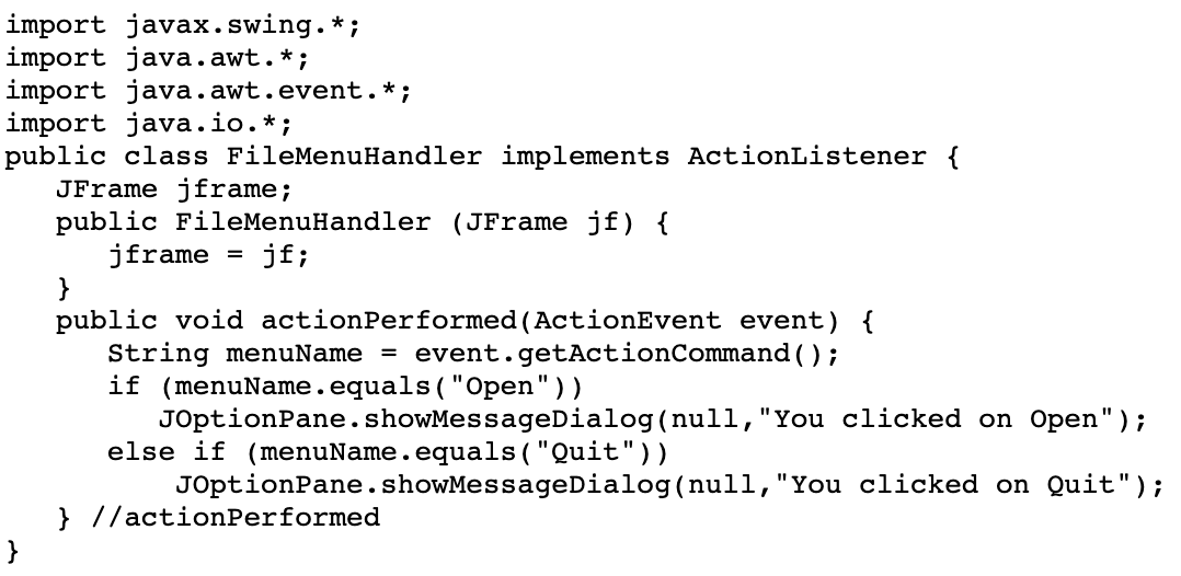 Solved Aim: Modifying a Java GUI. Create a new project in | Chegg.com