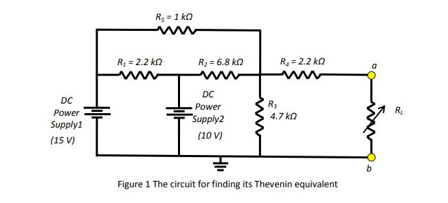 Solved Rs = 1 ko R = 2.2 k R2 = 6.8 kq R = 2.2k R3 4.7 k RL | Chegg.com