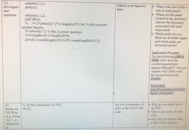 Solved Matlab Code: function | Chegg.com