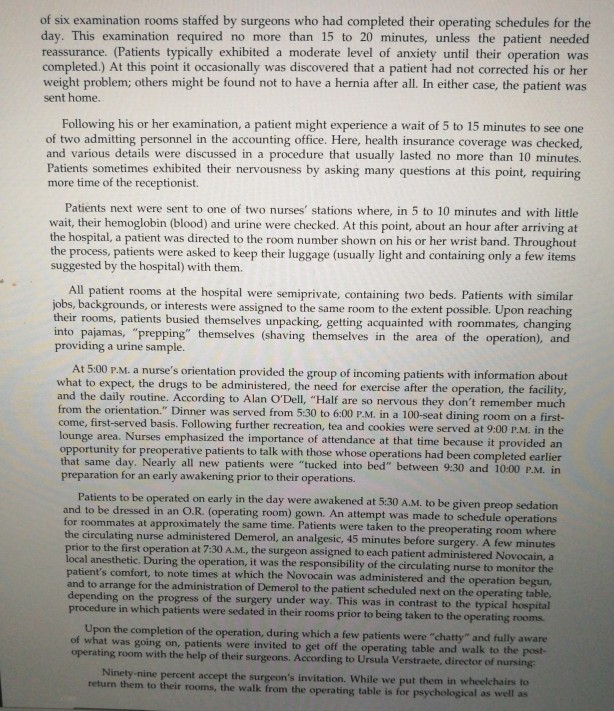 Solved Operations Management 1. How successful is Shouldice | Chegg.com