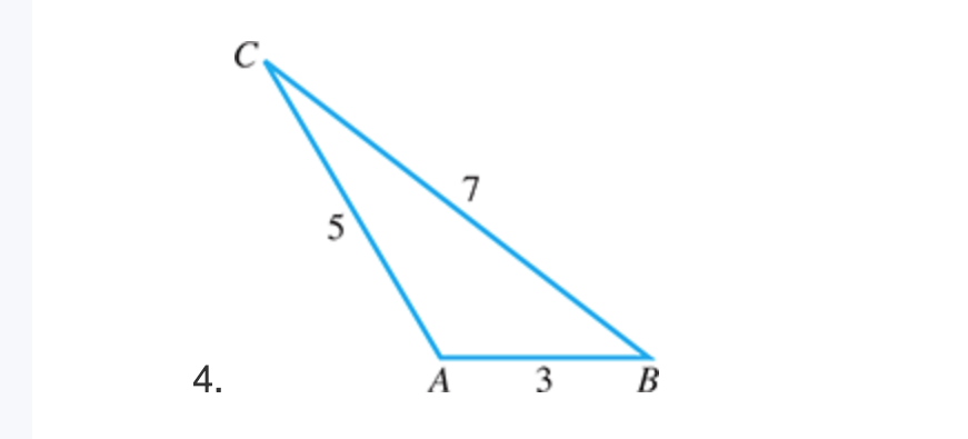 Solved Solve the triangle. Approximate values to the nearest | Chegg.com