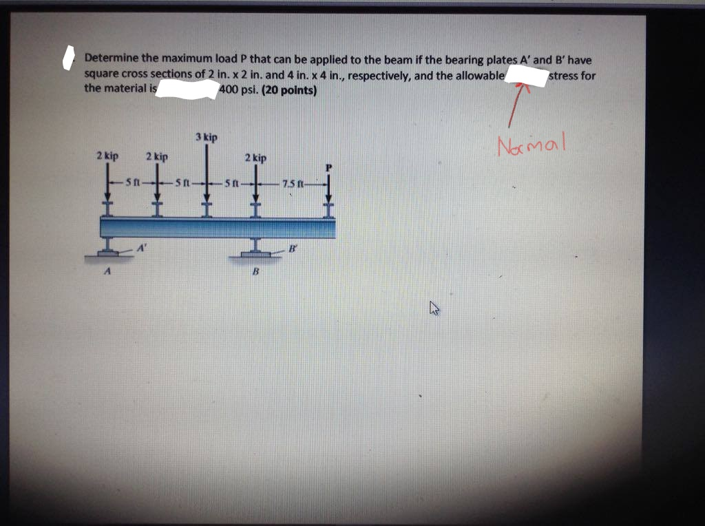 Solved Determine the maximum load P that can be applied to | Chegg.com