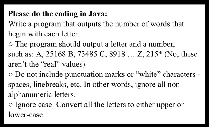 Solved Write a program that outputs the number of words that | Chegg.com