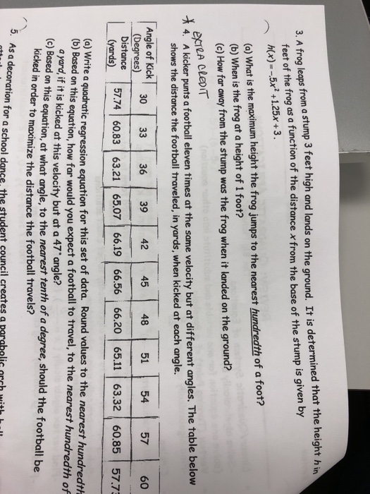 Solved Algebra 2 (cc) Review Name Date REVIEW: QUADRATIC | Chegg.com