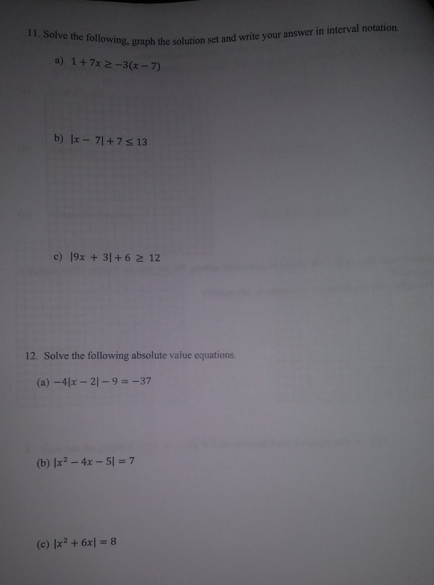 Solved 9. Write an equation for a function and graph with | Chegg.com