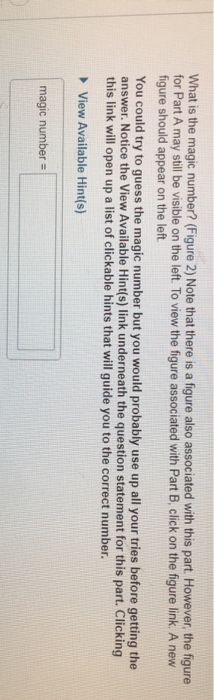 What is the magic number? (Figure 2) Note that there | Chegg.com