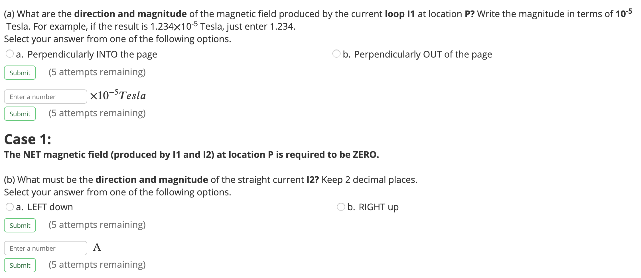 Solved (a) (b) A Circular Current Loop of Radius R RHR 2 Mo7 | Chegg.com