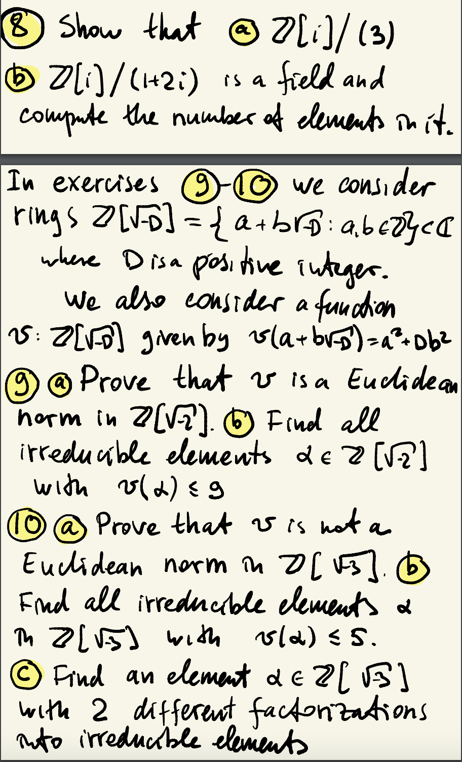 Solved a 9-1 8) show that @ 21:]/(3) [i 6 211)/(1+2i) is a | Chegg.com