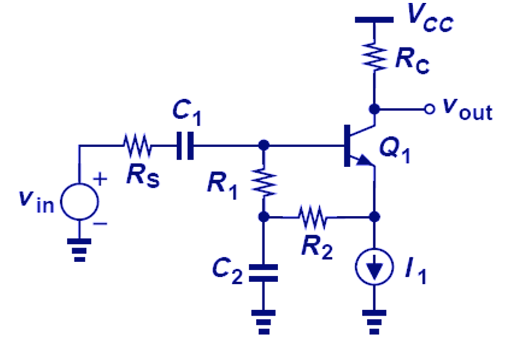 Solved For the following circuit with Rs=6kΩ, R1=60kΩ , | Chegg.com