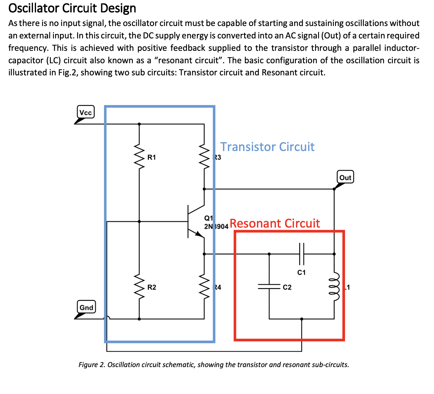 To simplify the project, the oscillator circuit can | Chegg.com