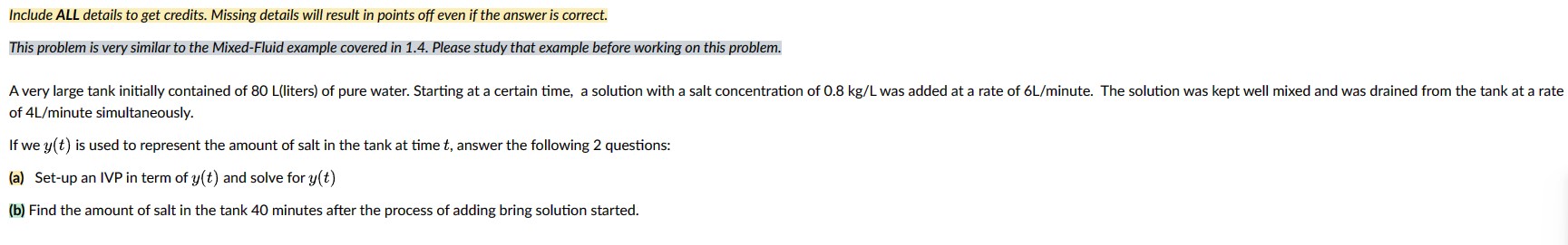 Solved Include ALL details to get credits. Missing details | Chegg.com
