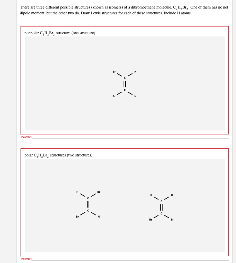 Solved There are three different possible structures (known | Chegg.com