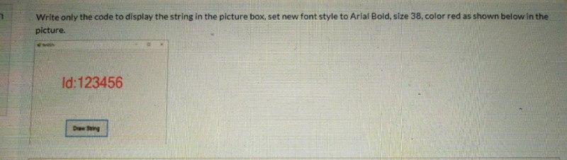 Solved Write code in visual basic programming language. Do | Chegg.com