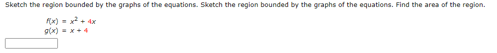 Solved Sketch The Region Bounded By The Graphs Of The