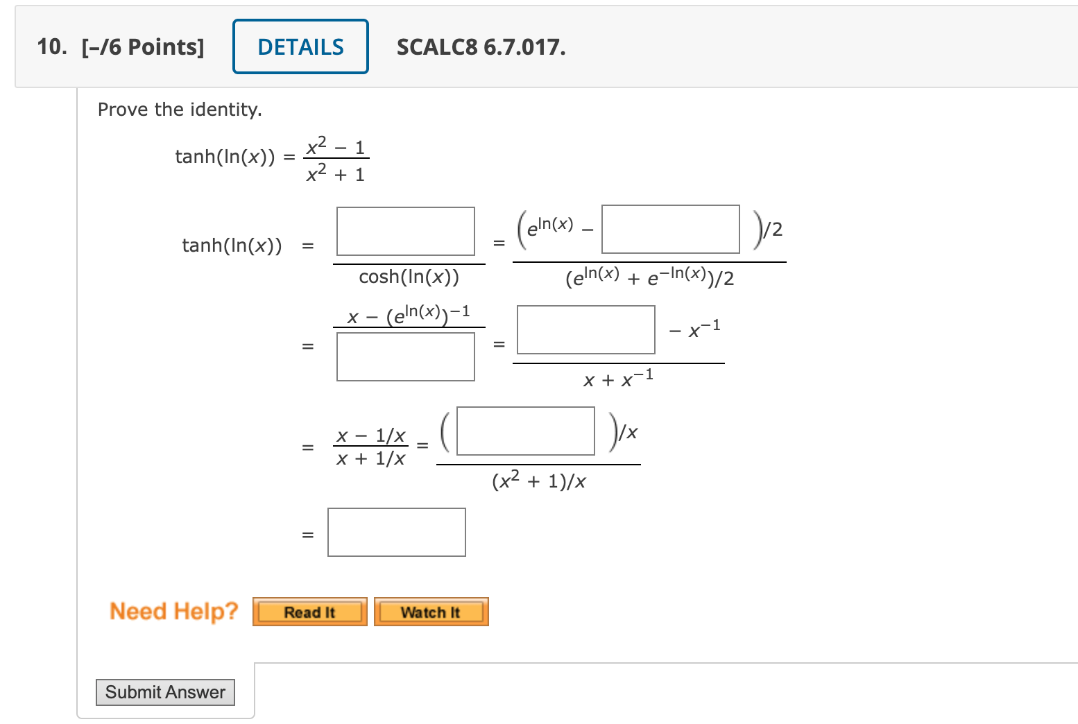 Solved Prove the identity. | Chegg.com