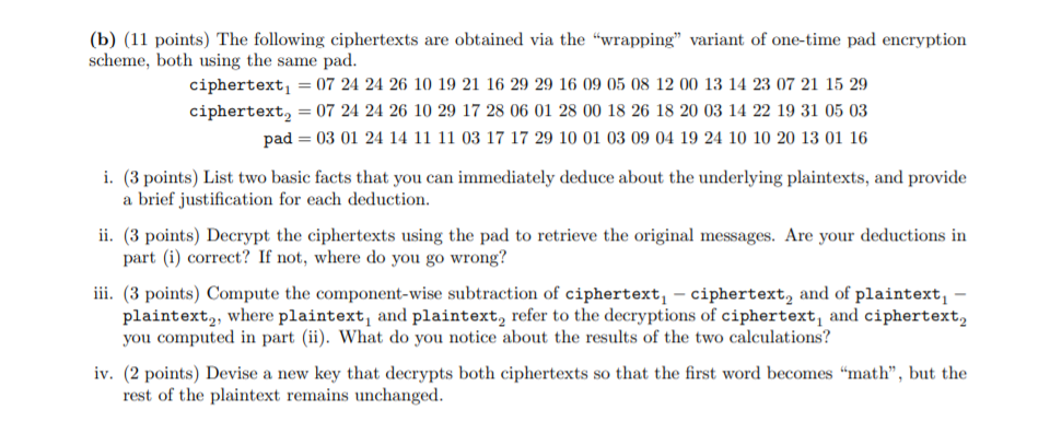 Solved (a) (4 points) To convert from ASCII to numeric value | Chegg.com