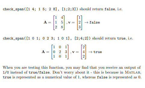 3 Span (20 points) With the implemented RREF | Chegg.com