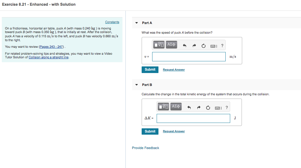 Solved Exercise 8.21 Enhanced with Solution Constants PartA | Chegg.com