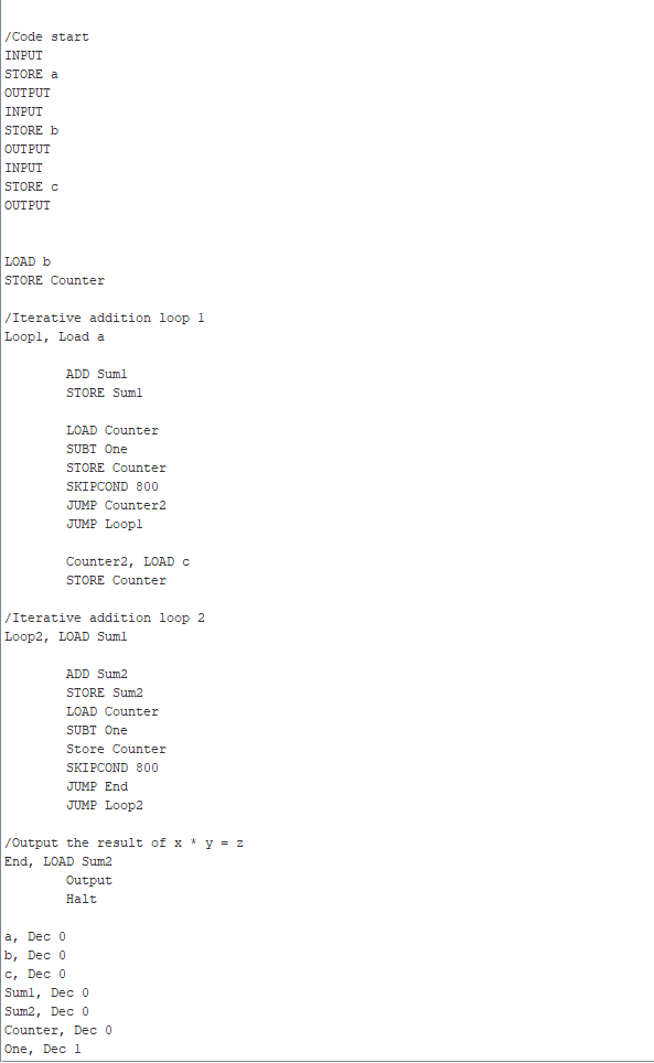 Solved I am having some trouble with marie simulator. The | Chegg.com