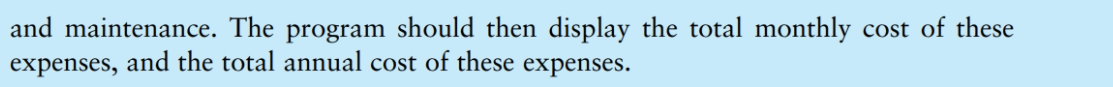 Solved 11. Automobile Costs Write a program that asks the | Chegg.com
